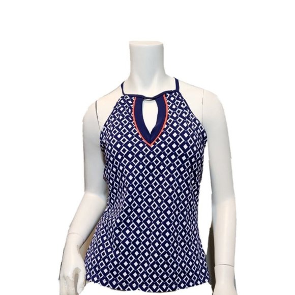 Jantzen | Swim | Jantzen Sport Keyhole Racerback Tankini Swim Top ...